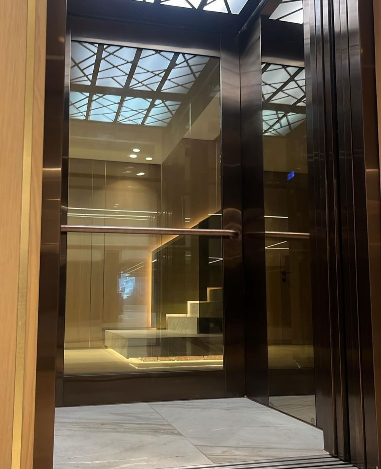 Luxury home lift, Steyn City, Johannesburg - Jessen-Lifts
